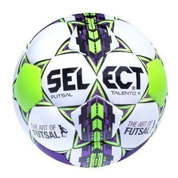 Select Jalkapallo Futsal Talento 11 Valkoinen/Vihreä/Lila Lapset ...